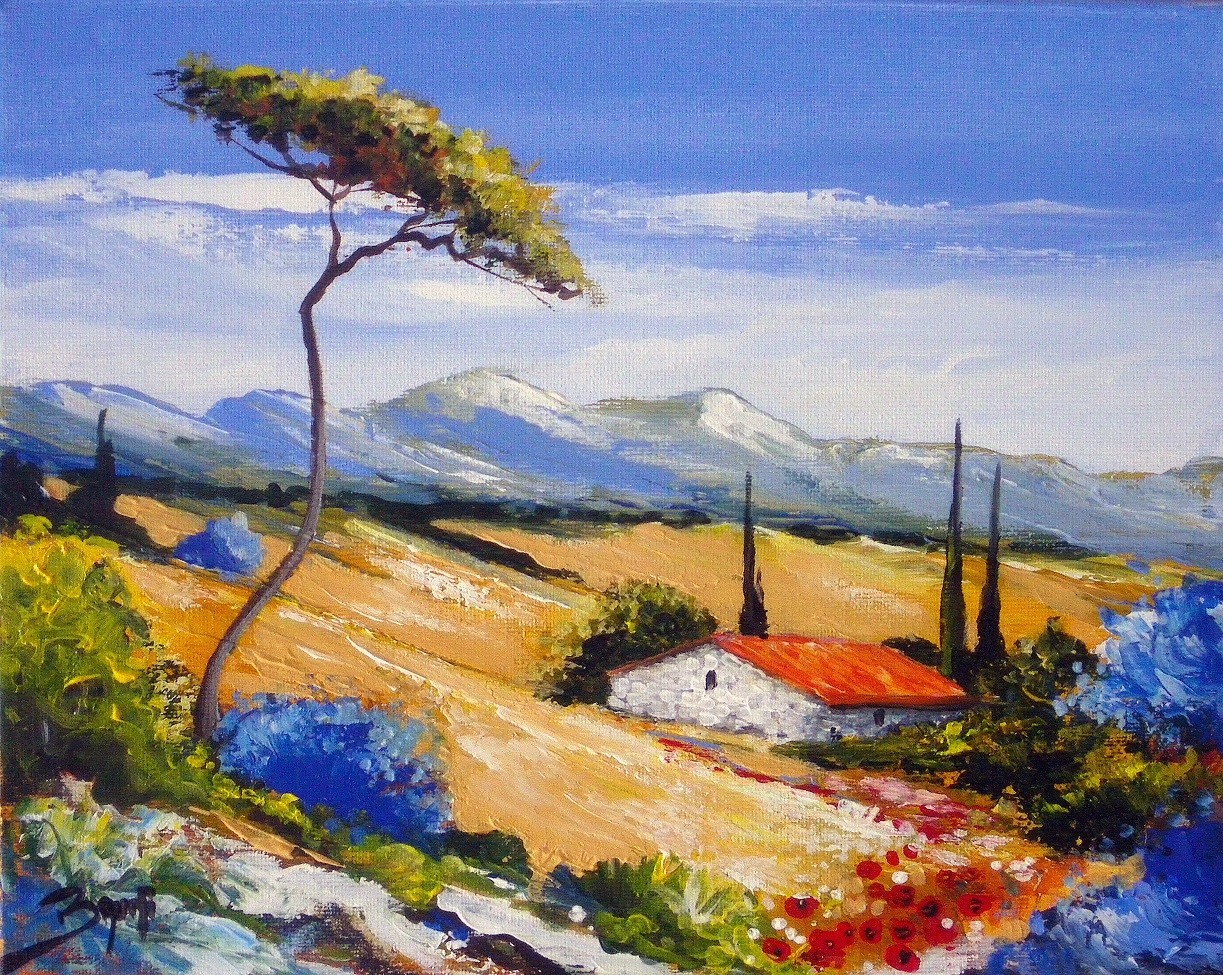 Paysage de Provence III