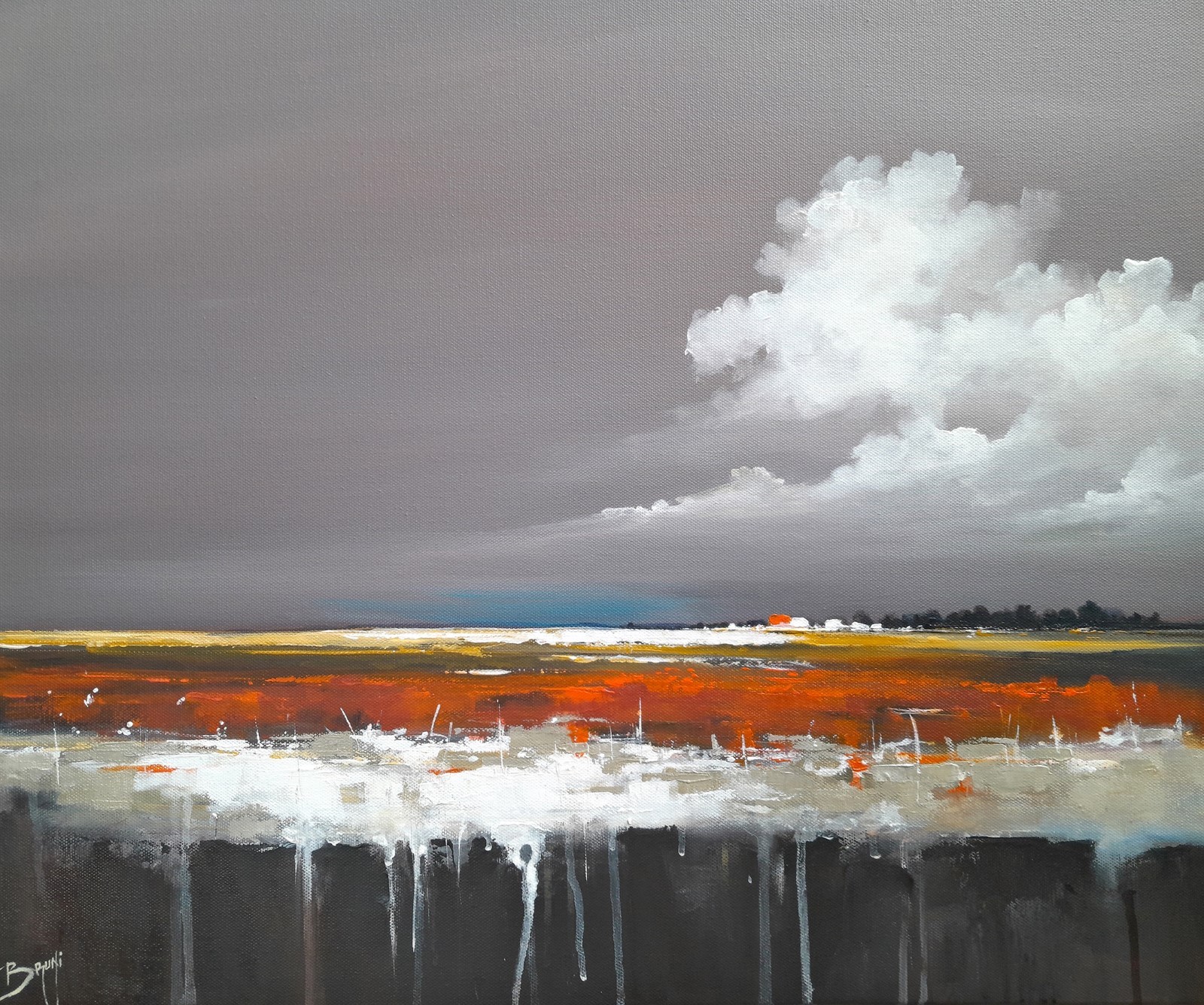 Tableaux peintures. Art expressionisme. Artiste peintre Eric Bruni.